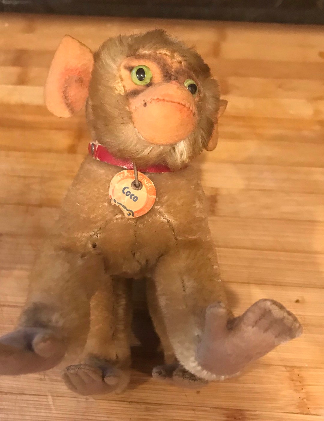 Steiff Coco Monkey 1950's Steiff Monkey Vintage Steiff - Etsy