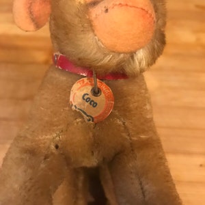 Steiff Coco Monkey 1950's Steiff Monkey Vintage Steiff - Etsy