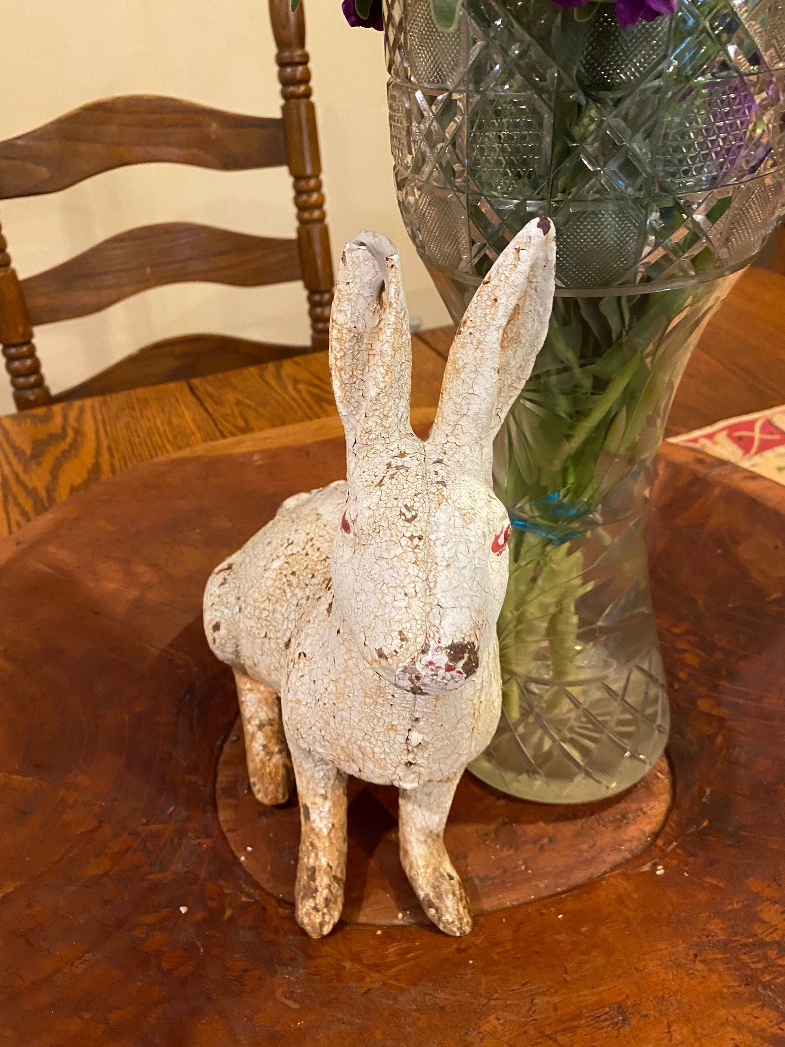 Antique Iron Rabbit Wrought Iron Iron Bunny Cast Iron - Etsy