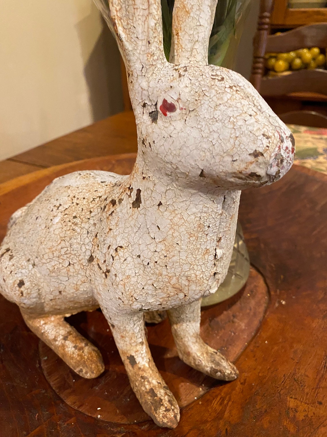 Antique Iron Rabbit Wrought Iron Iron Bunny Cast Iron - Etsy