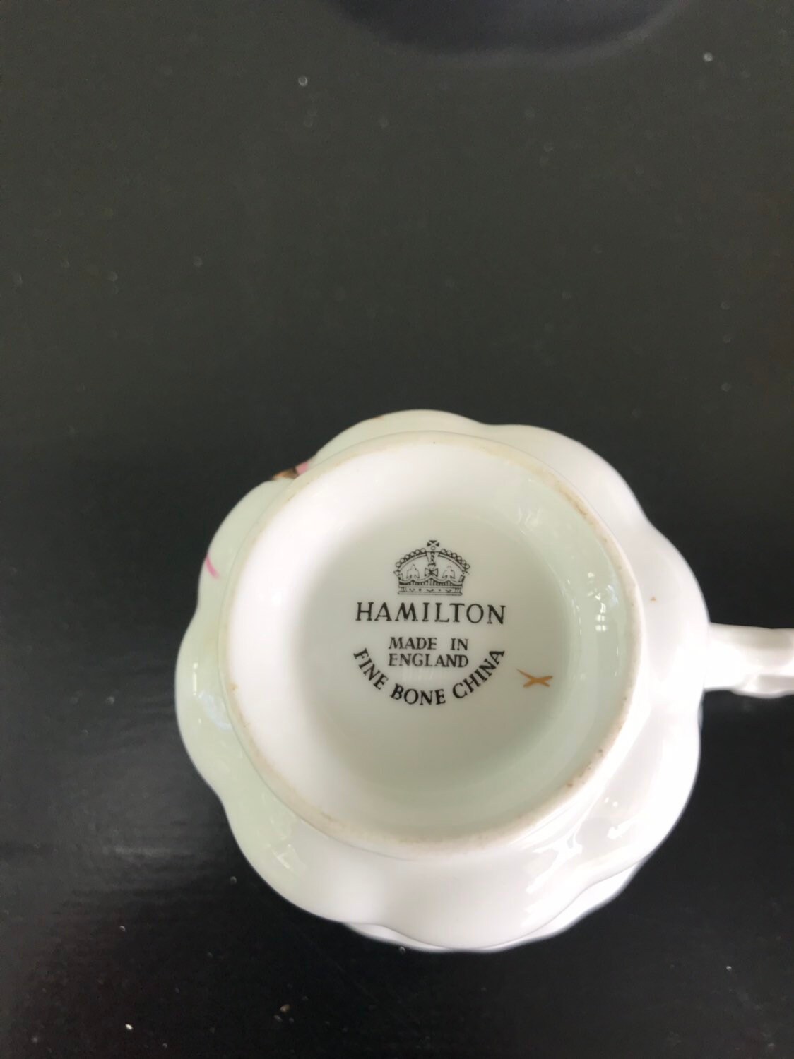 Hamilton Cup and Saucer English Tea Cup Rose Tea Cup Fine - Etsy