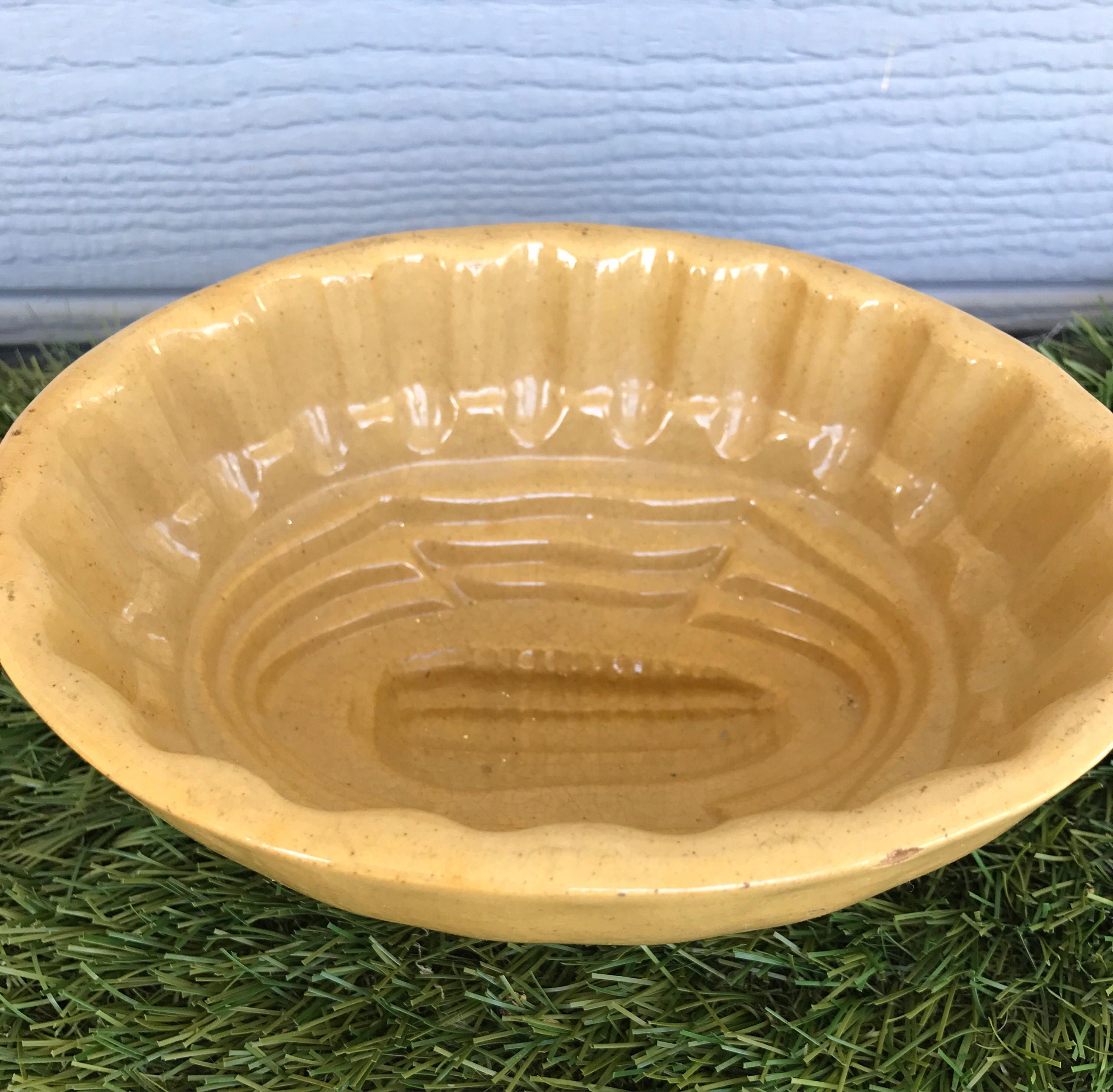 Yellow Ware Butter Mold Antique Butter Cheese Mold Vintage - Etsy