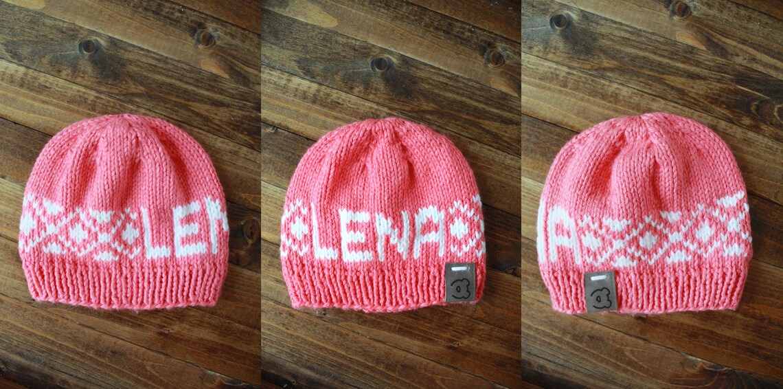Personalized Baby Beanie // Monogrammed Baby Hat // Custom | Etsy