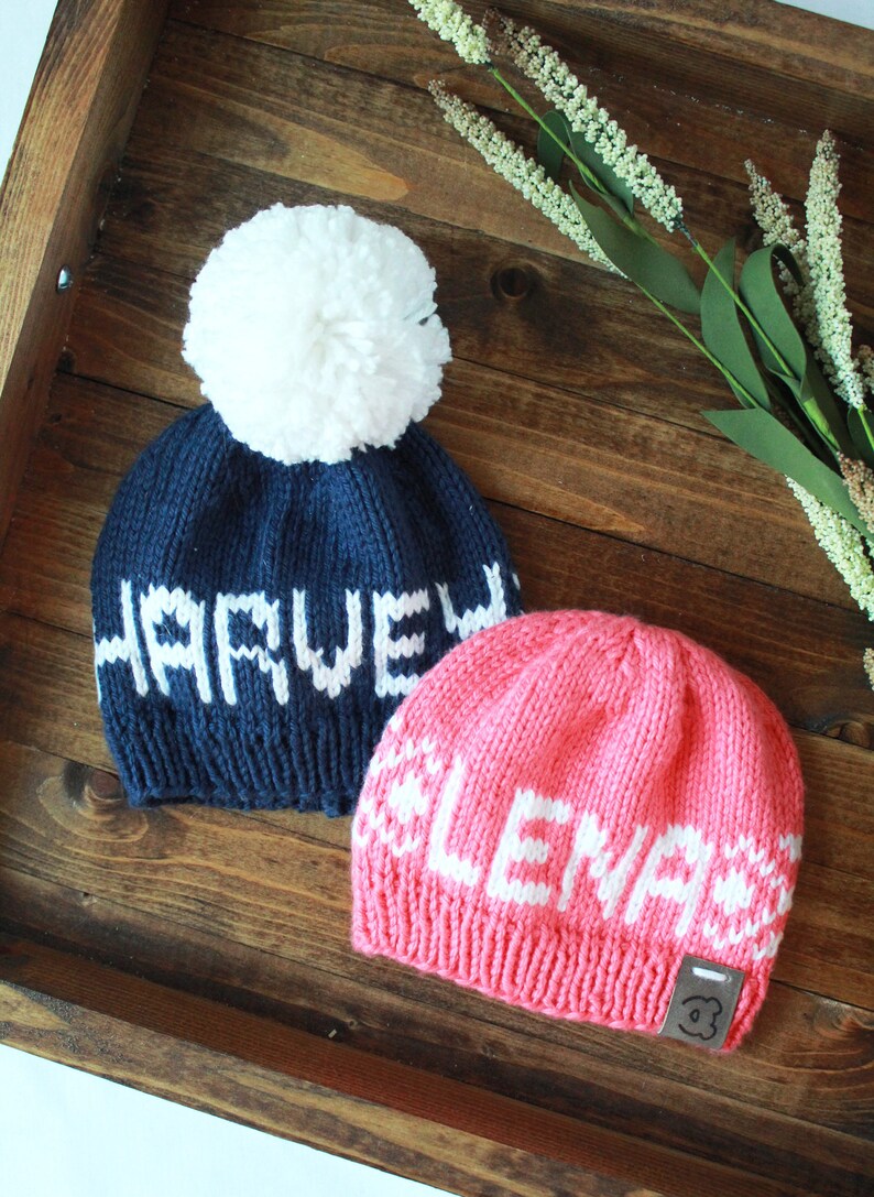 Personalized Baby Beanie // Monogrammed Baby Hat // Custom | Etsy