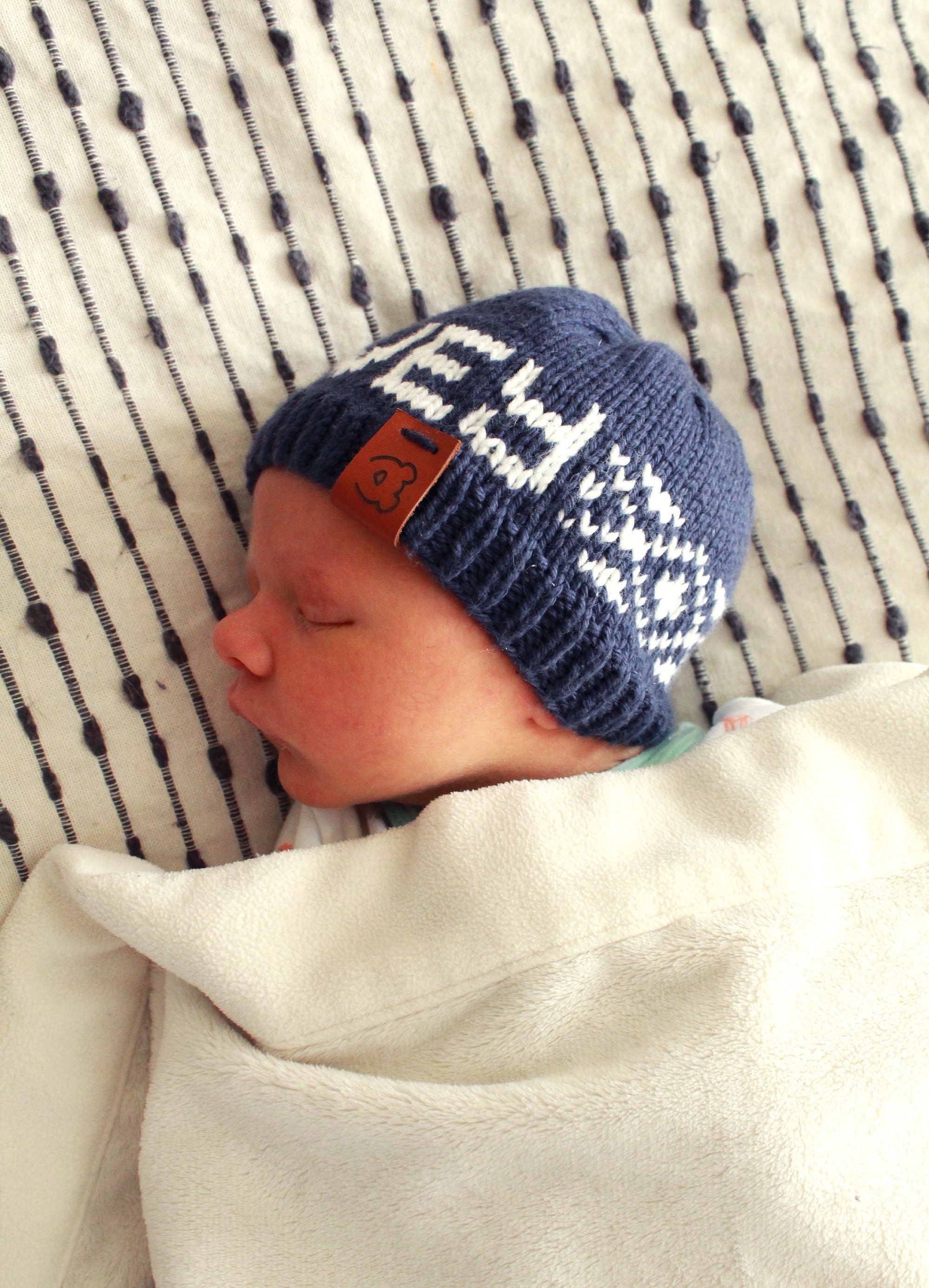 Personalized Baby Beanie // Monogrammed Baby Hat // Custom | Etsy