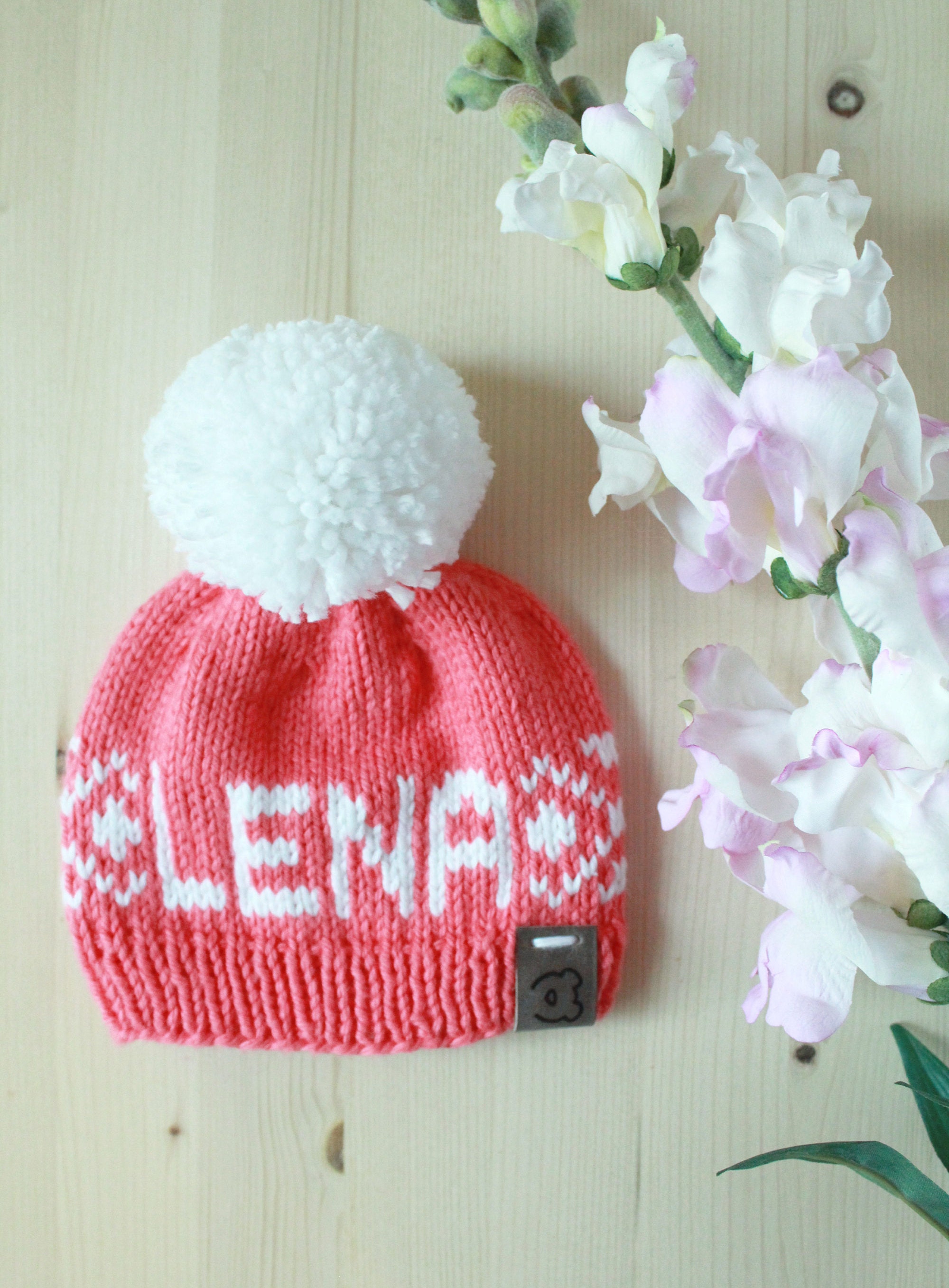 Personalized Baby Beanie // Monogrammed Baby Hat // Custom | Etsy