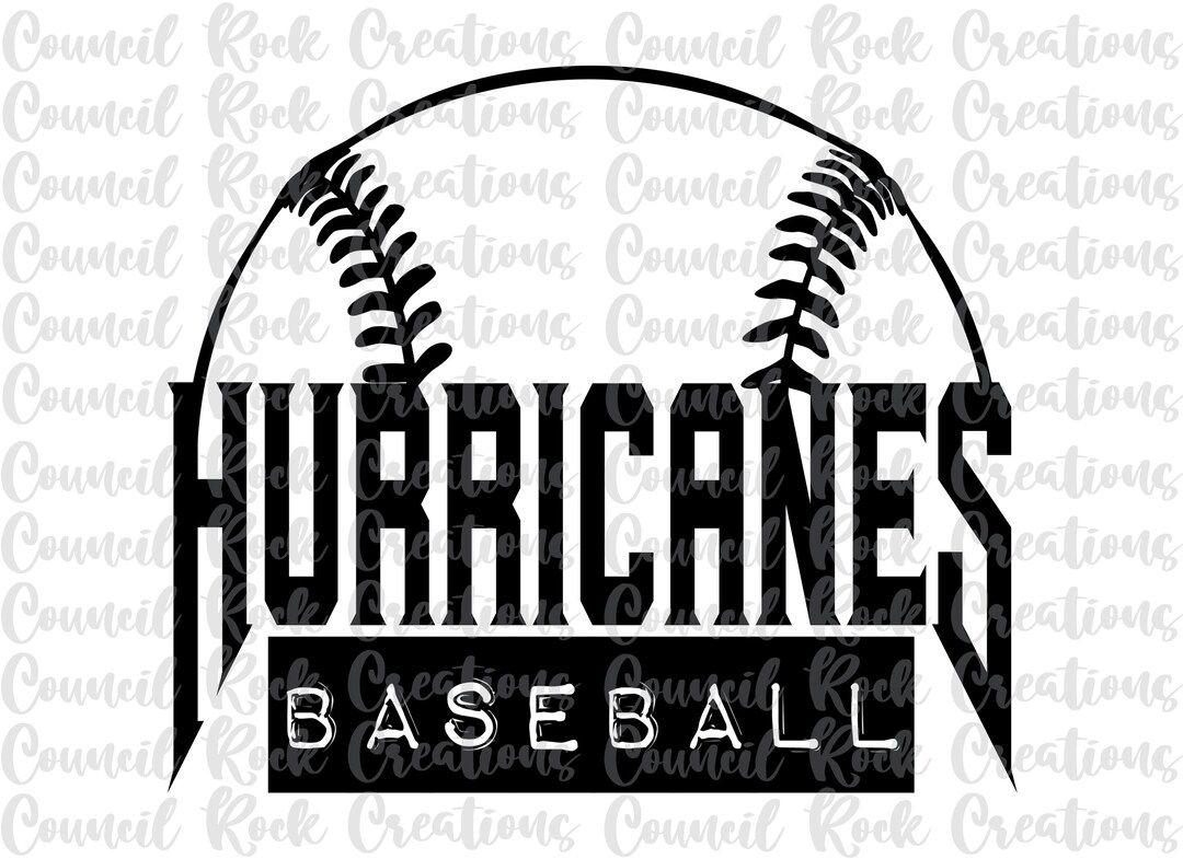 Hurricanes Baseball PNG, School Spirit, Sports, Mascot, Digital File ...