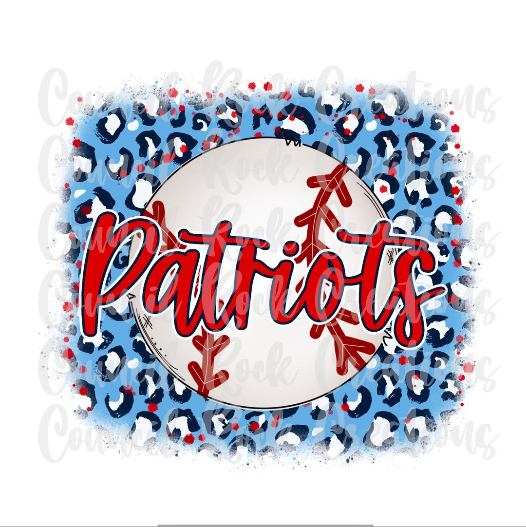 Baseball PNG | Cheetah Print Background | Digital File | Sublimation ...