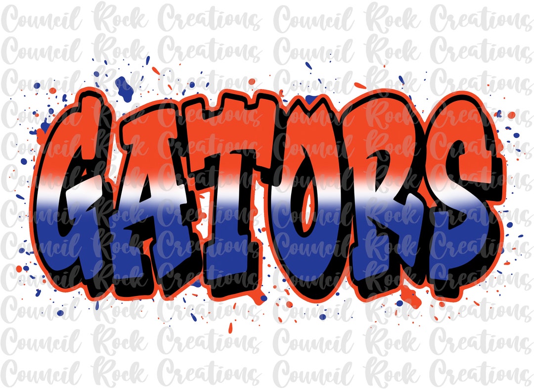 Gators PNG | Graffiti | Digital File | Sublimation Download - Etsy