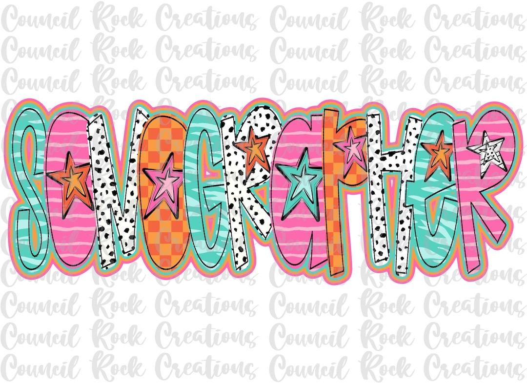 Sonographer Png, Colorful, Checkered, Zebra Print, Dalmatian Dots, Hand ...