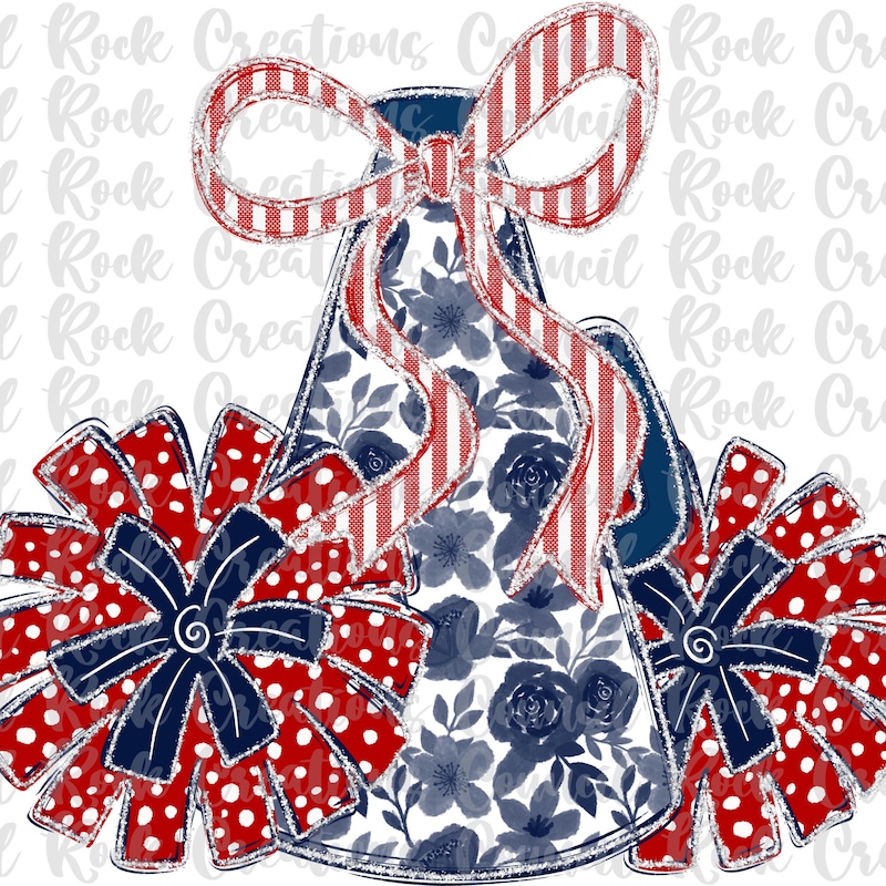 Navy Cheer Dtf - Etsy