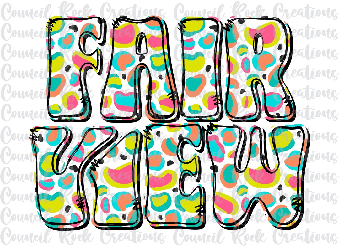 Fairview PNG, Colorful Cheetah Print, School Spirit, Team Spirit ...