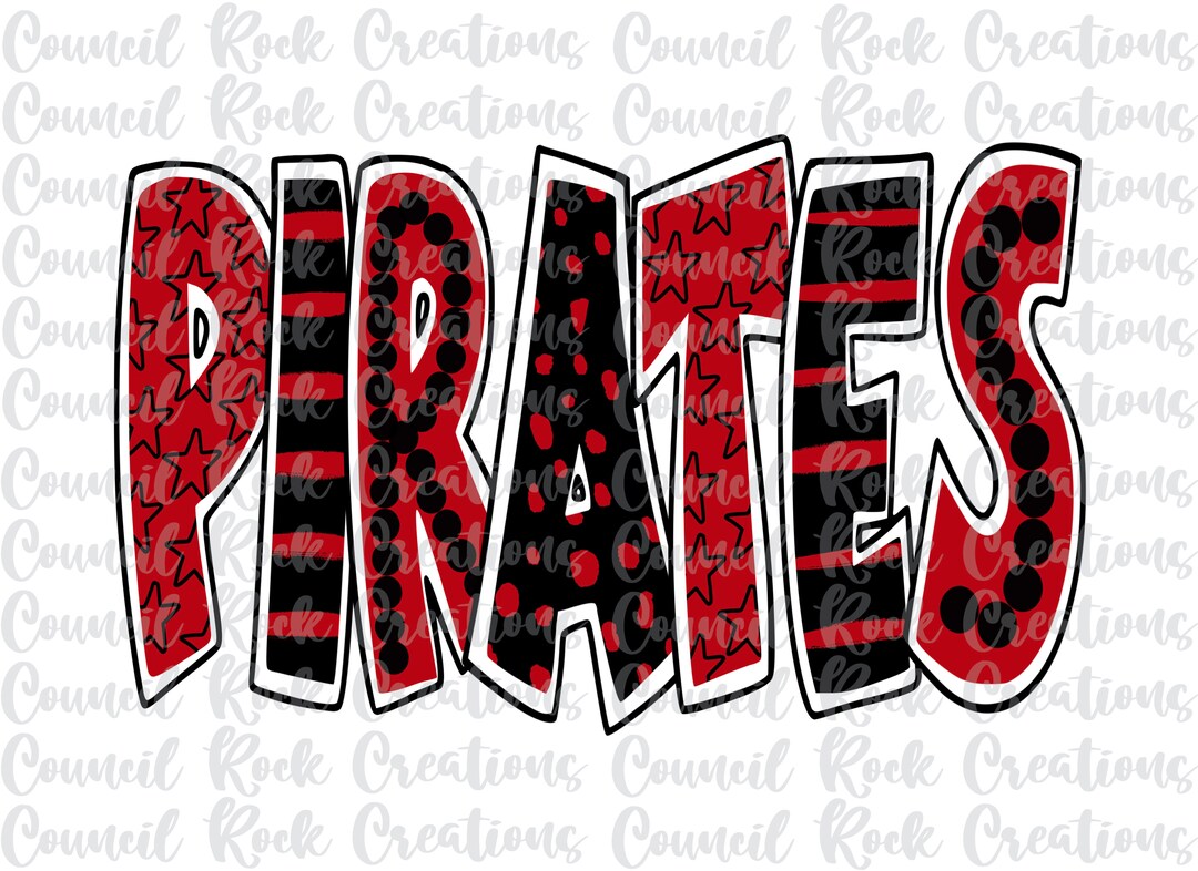 Pirates Fun Mascot PNG, School Spirit, Team Spirit, Digital Gile ...