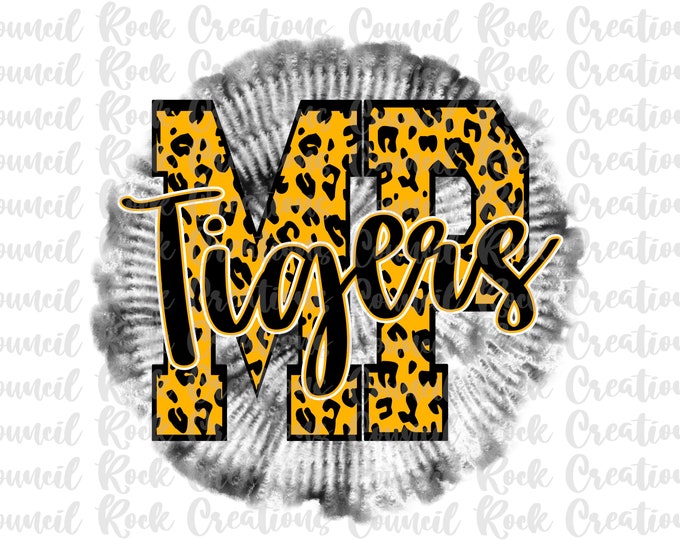 MP Tigers PNG Tie Dye Background Cheetah Print Digital File - Etsy