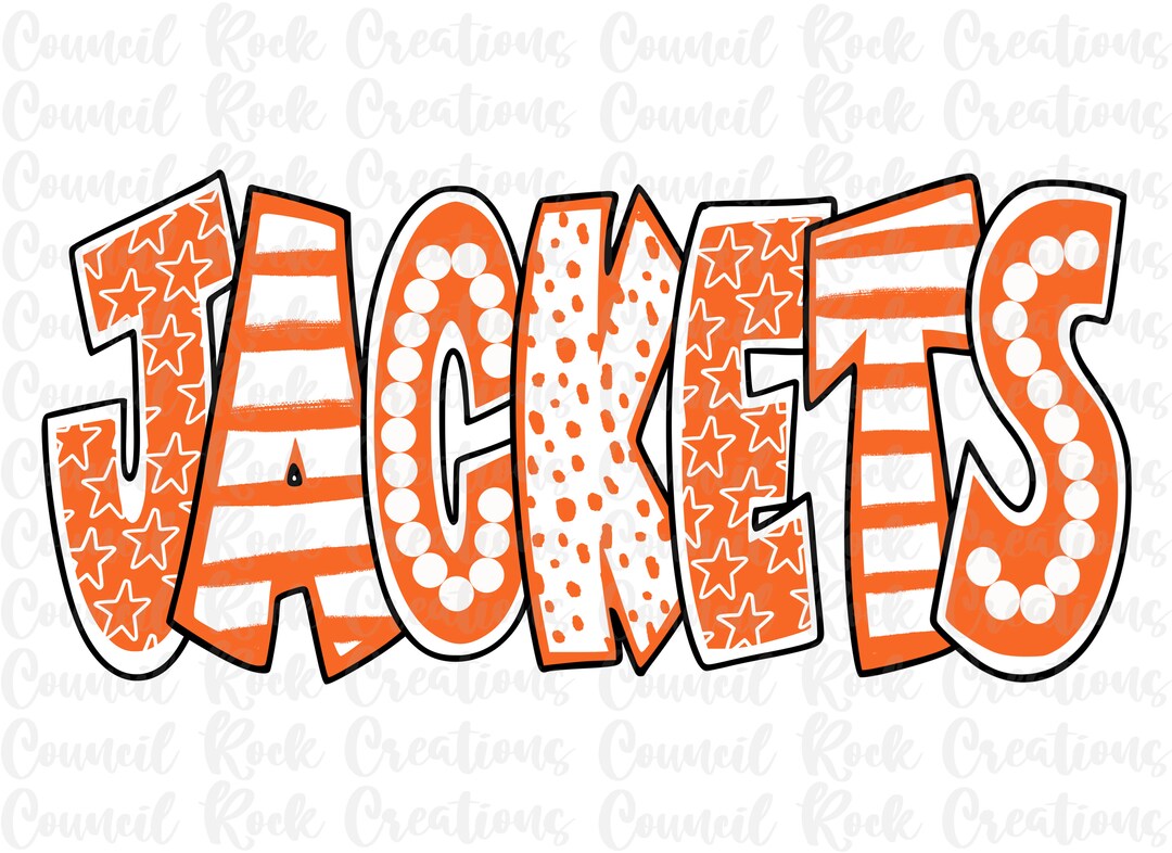 Jackets Fun Mascot PNG, School Spirit, Team Spirit, Digital Gile ...