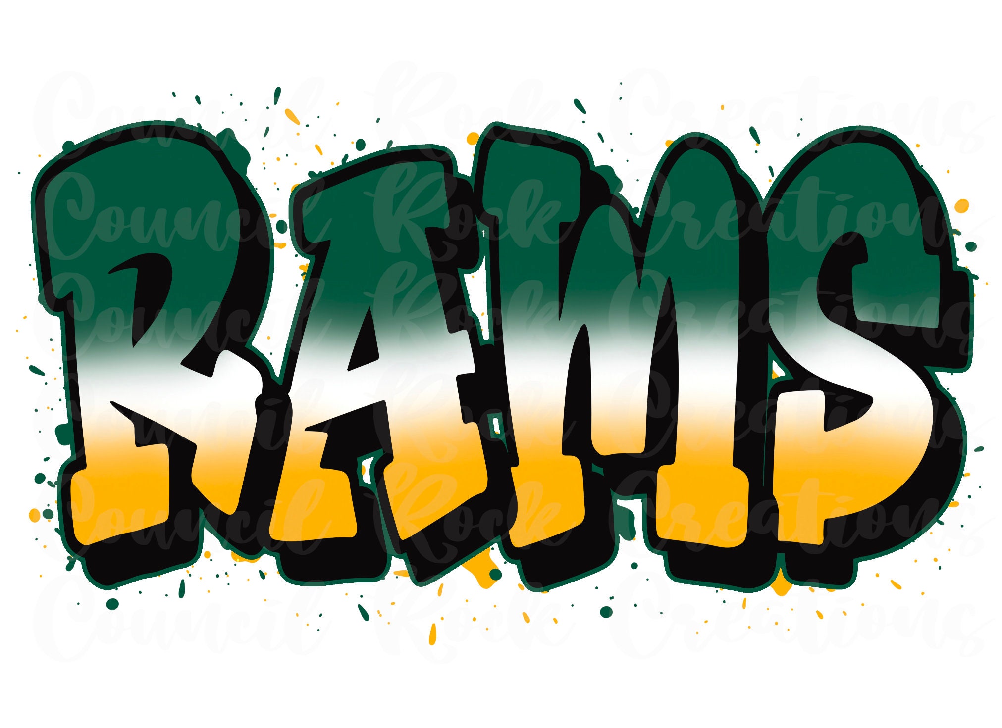 Rams PNG / Graffiti / Archivo Digital / Sublimación Descargar - Etsy México