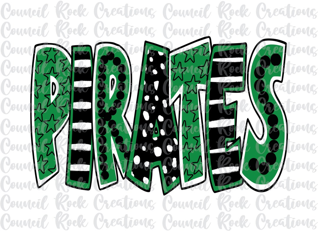 Pirates Fun Mascot PNG, School Spirit, Team Spirit, Digital Gile ...