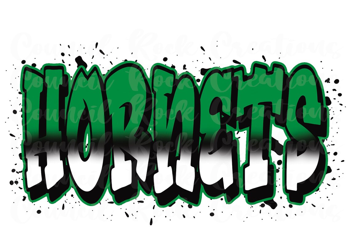 Hornets PNG | Graffiti | Digital File | Sublimation Download - Etsy