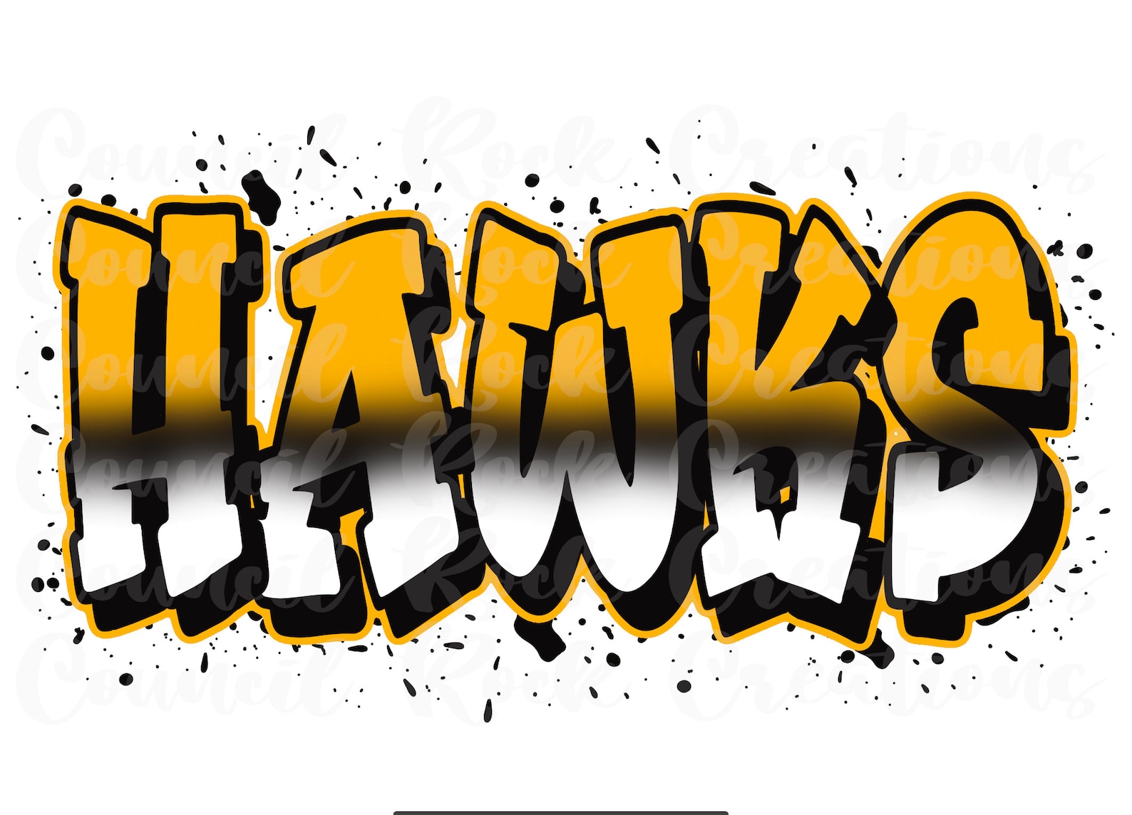 Hawks PNG | Graffiti | Digital File | Sublimation Download - Etsy