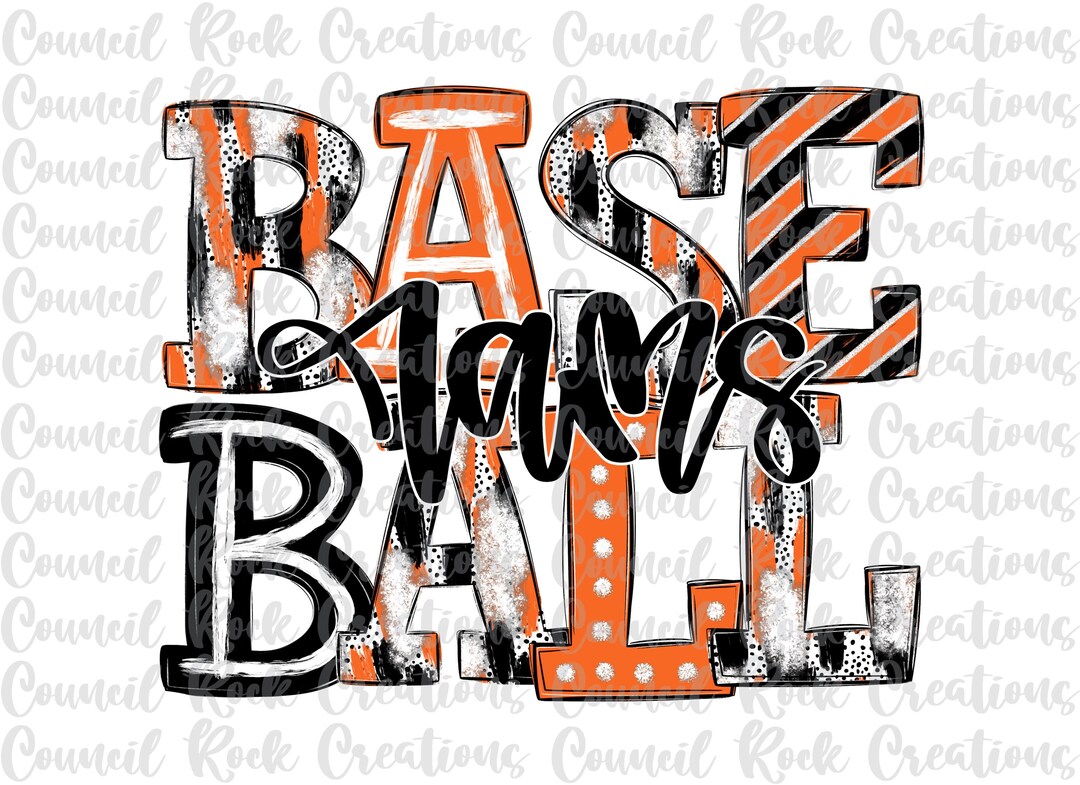 Rams Baseball PNG, Hand Lettered, School Spirit, Brushstrokes ...