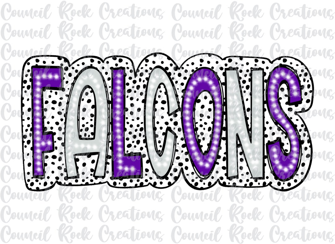 Falcons PNG, Dalmatian Dots, Mascot, School Spirit, Team Spirit ...