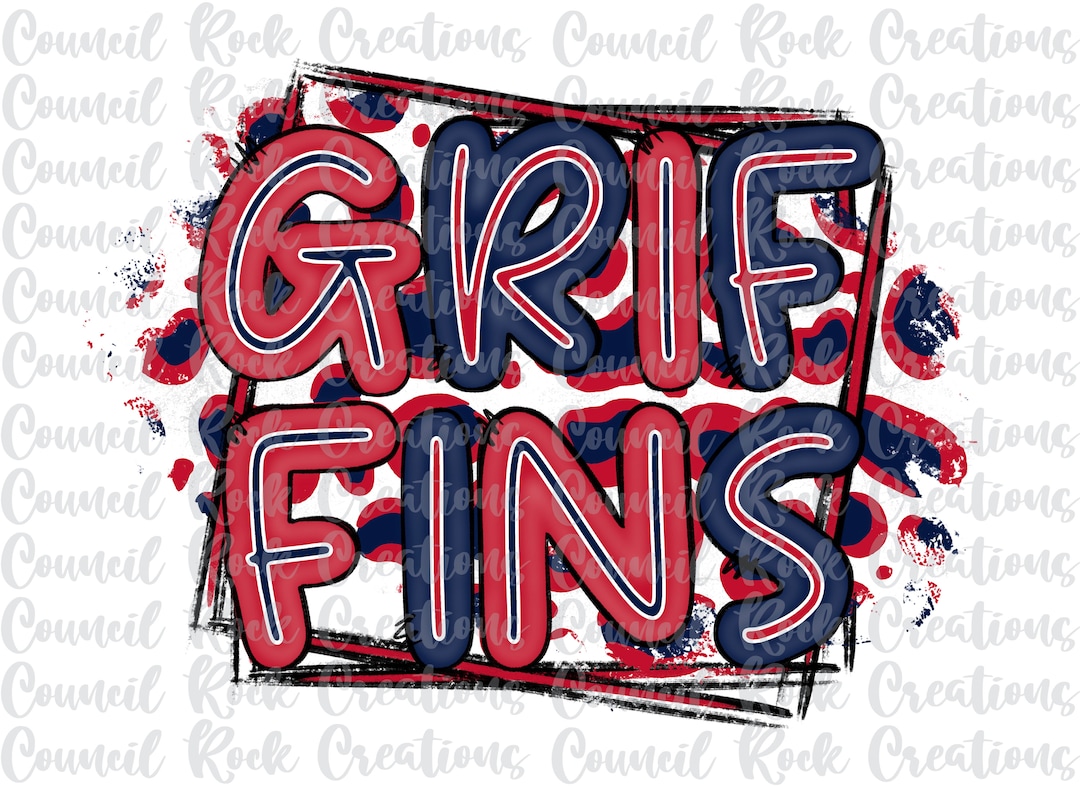 Griffins PNG, Doodle Letters, Cheetah Splash Frame, School Spirit ...