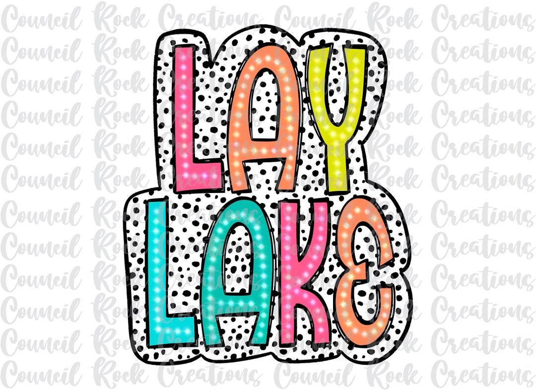 Lay Lake PNG, Colorful, Dalmatian Dots, Mascot, School Spirit, Team ...