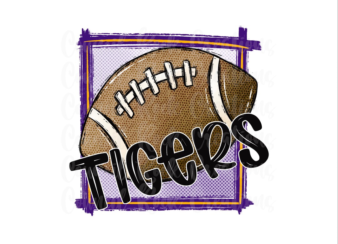 Tallassee Tigers Football PNG Digital File Sublimation Download - Etsy