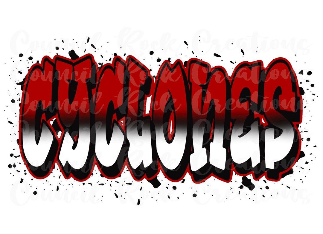 Cyclones PNG | Graffiti | Digital File | Sublimation Download - Etsy