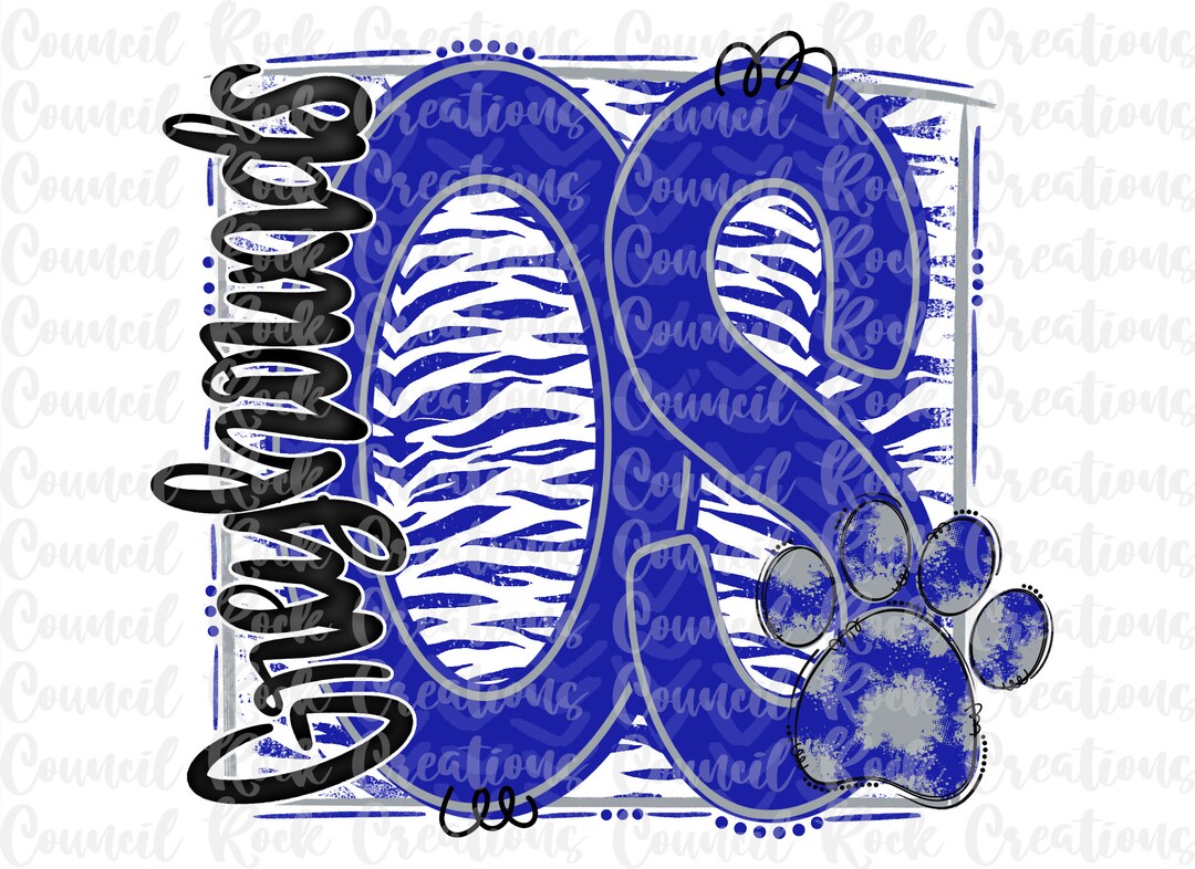 OS Greyhounds PNG, Tiger Paw, Animal Print, Doodle Letter, School ...