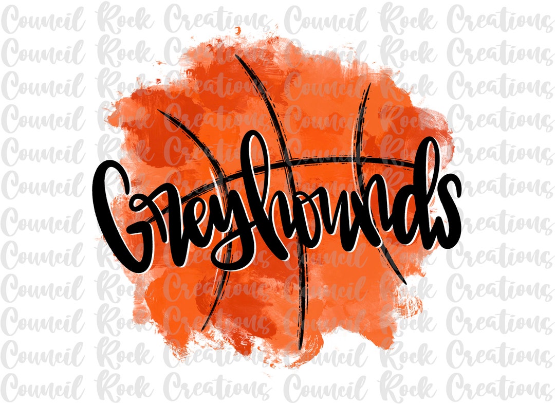 Greyhounds Basketball Splatter PNG, School Spirit, Sports, Mascot ...
