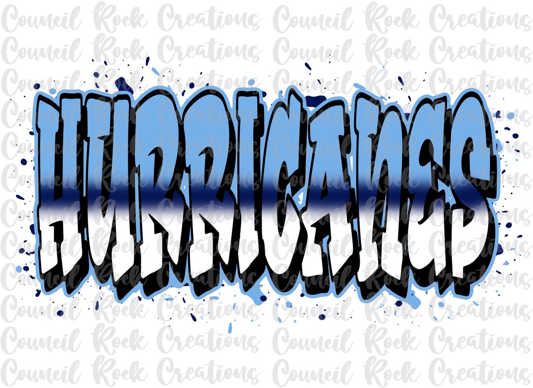 Hurricanes PNG | Graffiti | Digital File | Sublimation Download - Etsy