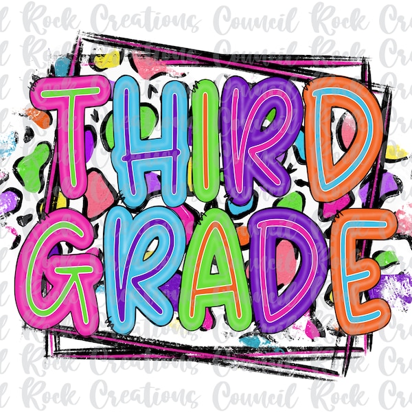 Third Grade - Etsy