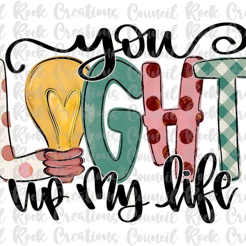 You Light up My Life - Etsy