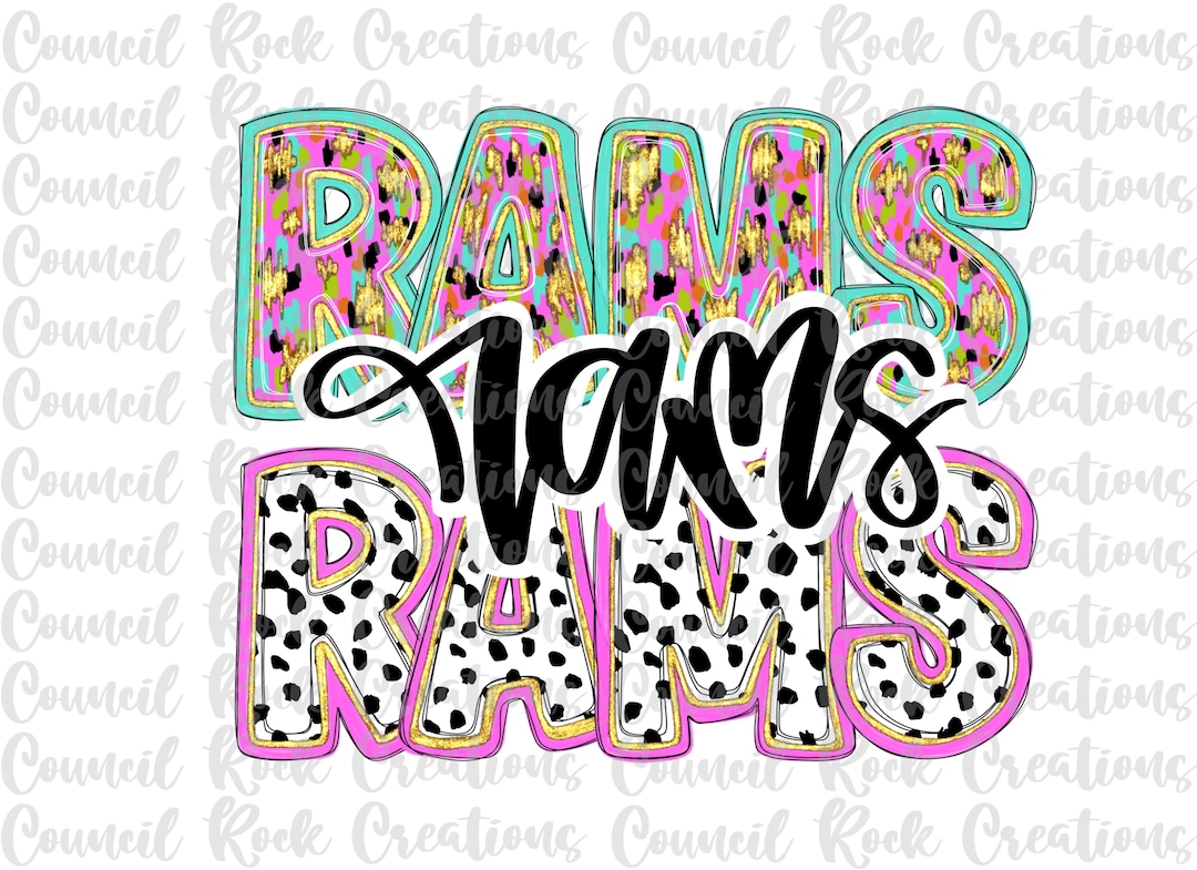 Rams Png, Bright Confetti Doodle Letters, Glitter Gold, Dalmatian Dots ...