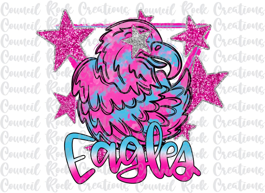 Eagles PNG, Preppy Mascot, Glitter Stars, School Spirit, Team Spirit ...