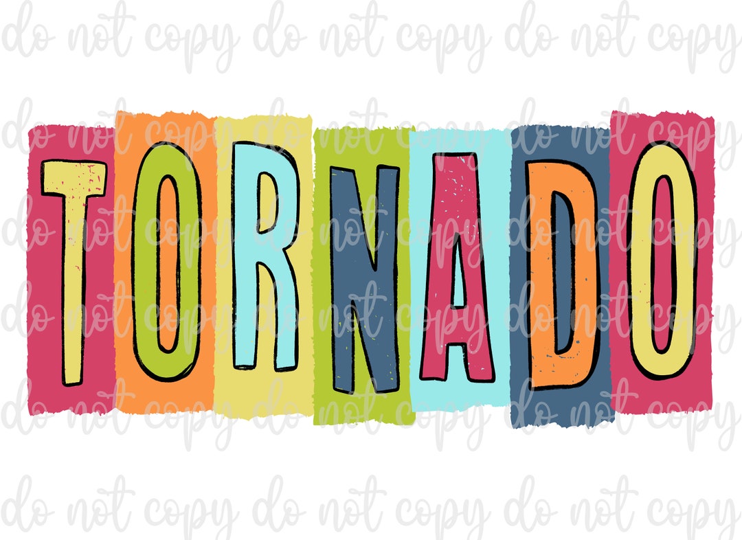 Tornado PNG, Colorful Stamp, School Spirit, Team Spirit, Digital File ...