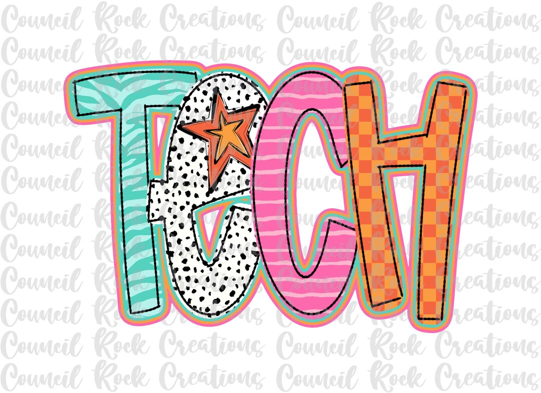 Tech Png, Colorful, Checkered, Zebra Print, Dalmatian Dots, Hand ...
