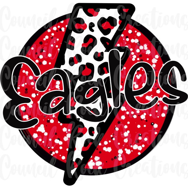 Eagles Lightning Svg - Etsy