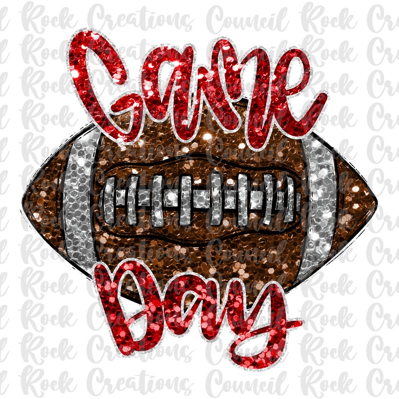 Bling Football - Etsy