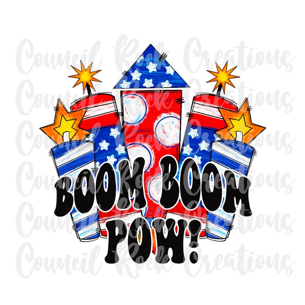 Boom Pow - Etsy