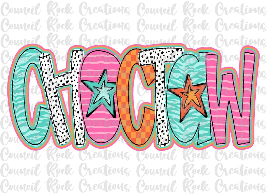 Choctaw Png, Colorful, Checkered, Zebra Print, Dalmatian Dots, Hand ...