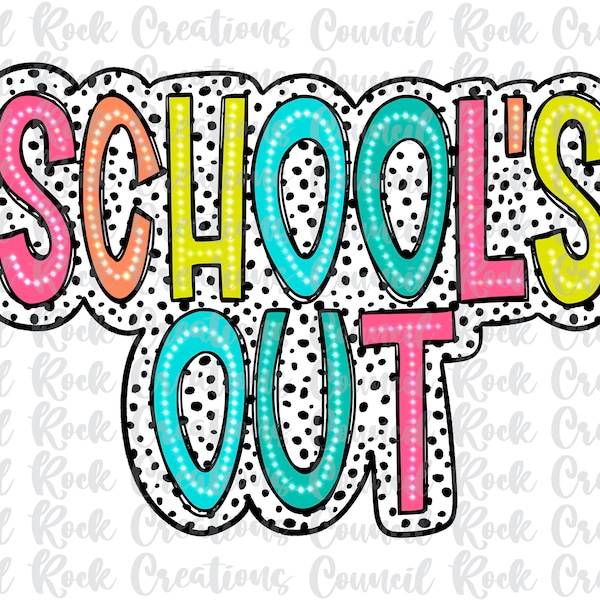 Schools Out Png - Etsy