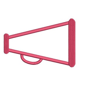 Megaphone Applique Design 5 SIZE Megaphone Embroidery Design ...