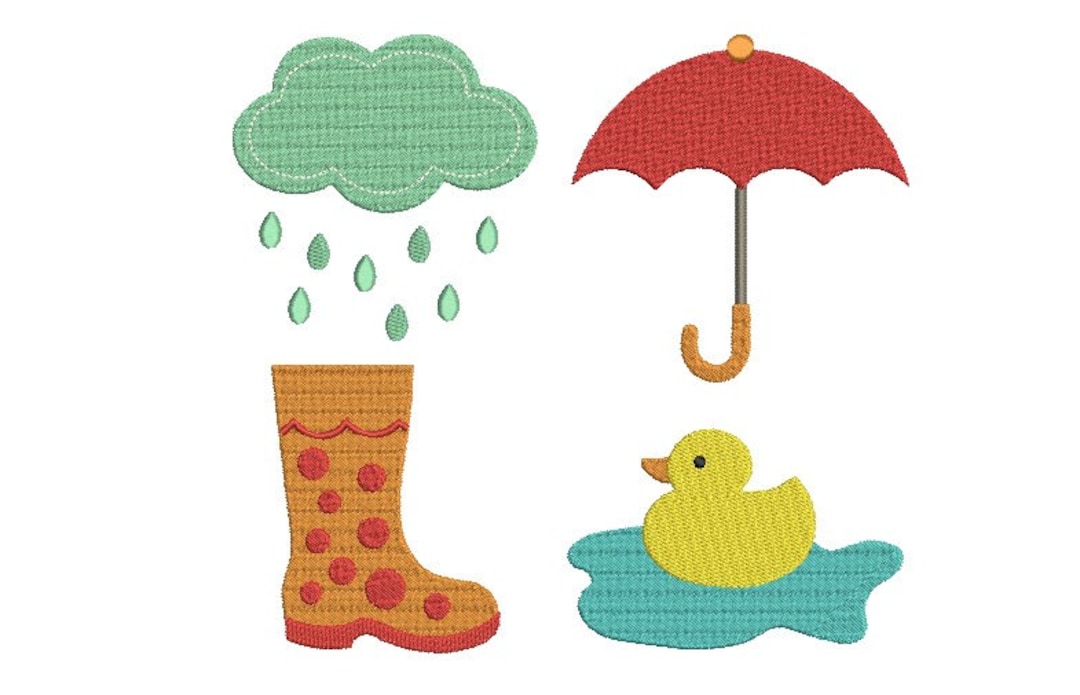 Kindergarten Embroidery Design - Autumn Embroidery - Children ...