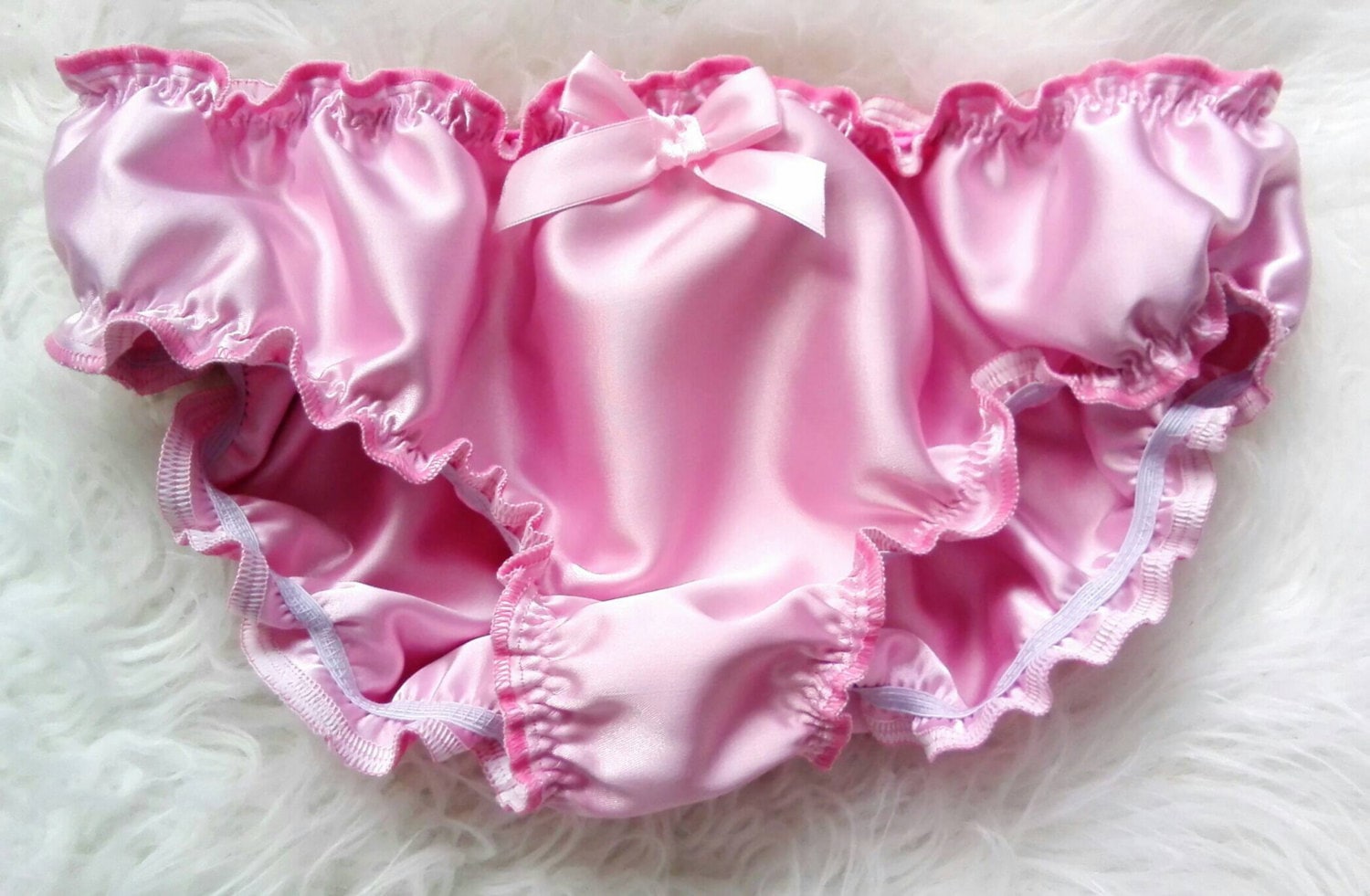 Made to Order Double Layered Satin Lined "sissy Knickers" Any Colour ...