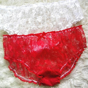 Sweetcheeks by Paula "made TO Order" Full Lace "see Through" SISSY ...