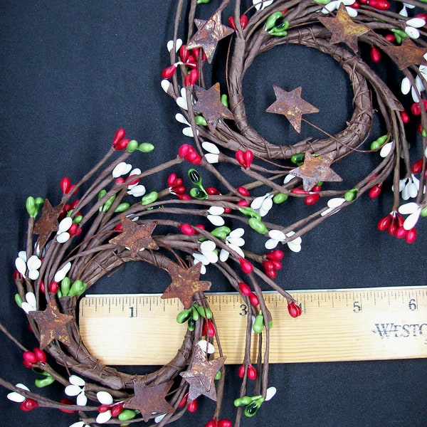 Rusty Star Wreath - Etsy