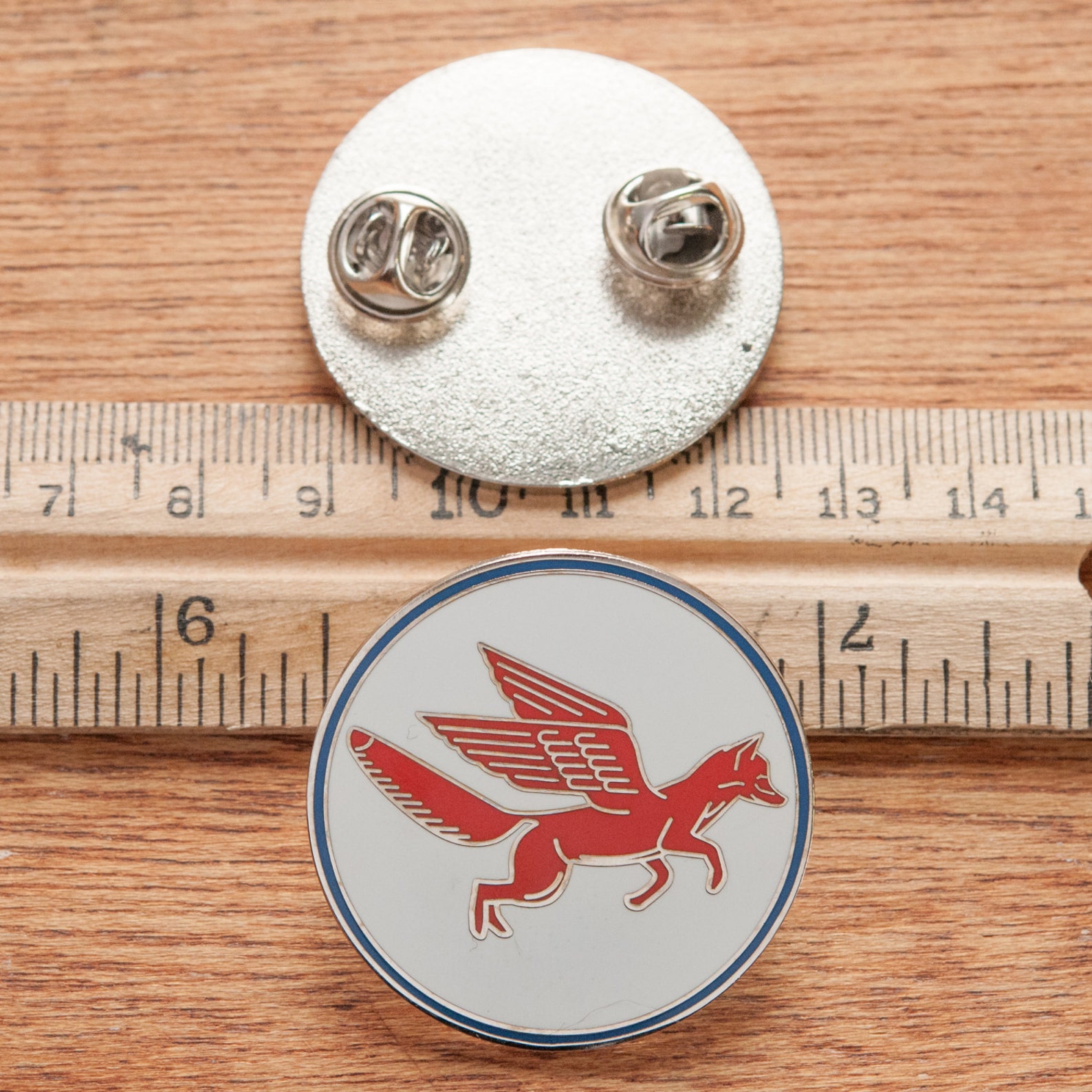 Fox Wings Enamel Pin Brooch - Etsy Canada