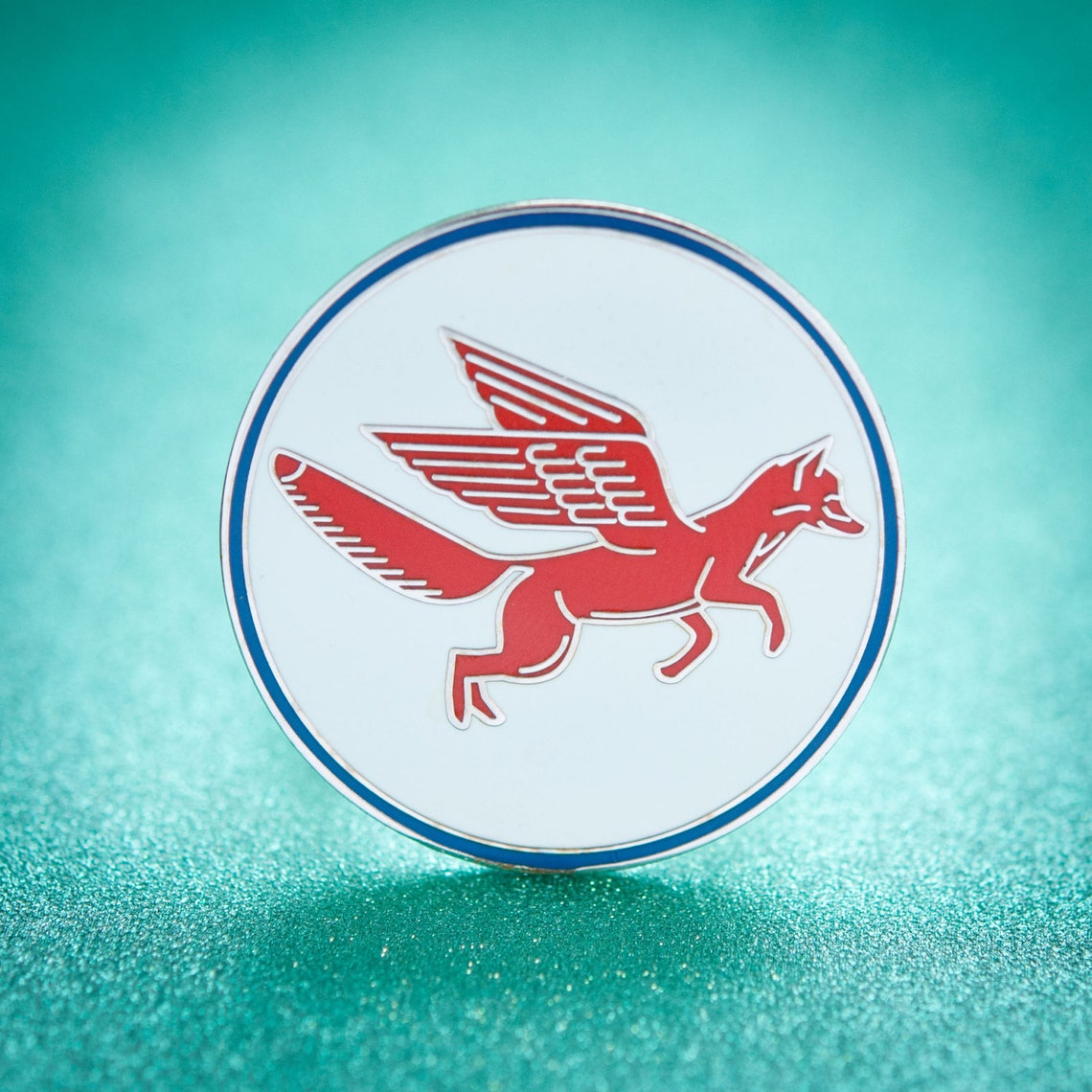 Fox Wings Enamel Pin Brooch - Etsy Canada